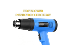 Air Blower Inspection: HSE checklist
